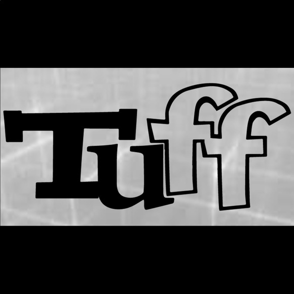 Design | Tuff Vinyl White Sticker Vinyl Decal 35 X 6 | Poshmark